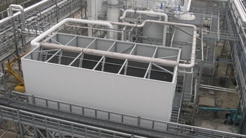Energos UK - Building process of an A-Frame Condenser